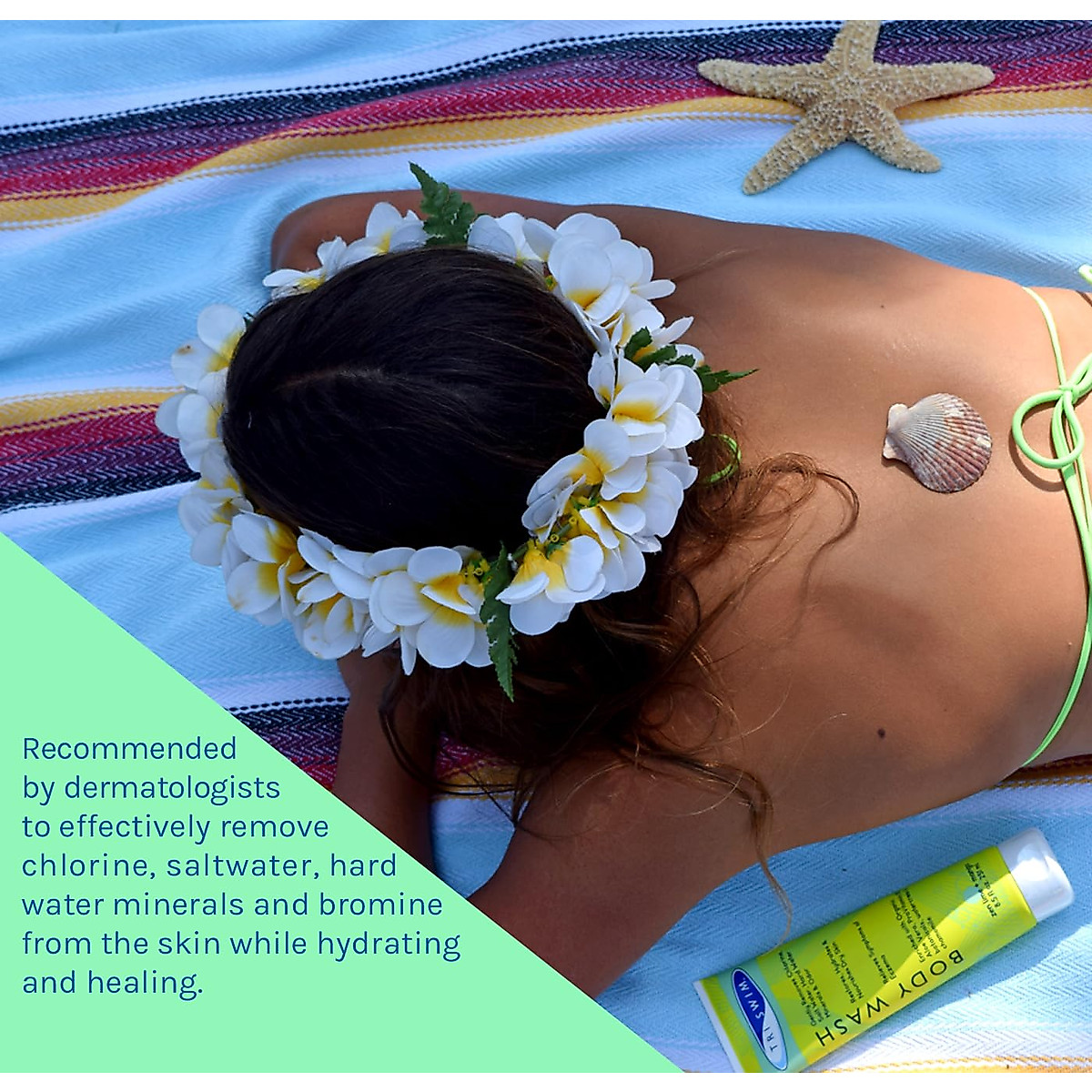 TRISWIM Chlorine Removal Body Wash | After Swim Care | Moisturizing Chlorine Soap For Swimmers And Athletes