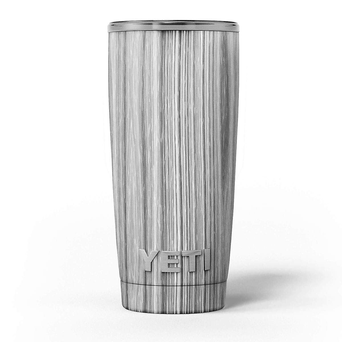 Design Skinz Textured Gray Dyed Surface - Skin Decal Vinyl Wrap Kit Compatible with The Yeti Rambler Cooler Tumbler Cups