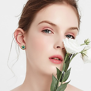 Stud Earrings 925 Sterling Silver Earrings Jewelry for Women