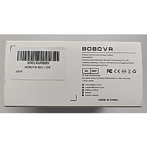 BOBOVR Twin Charger Station/Dock for B2 Battery Pack,Ultra-Thin Design, Magnetically Supply Power to 2 B2 Battery Packs at The Same Time