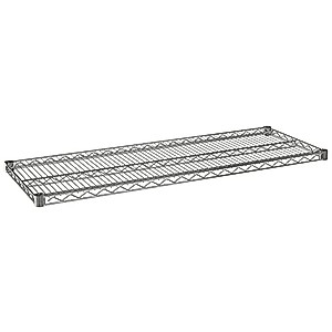 Tarrison Heavy Duty Stainless Steel Wire Shelf, Chrome Finish, Silver (21L x 48W)