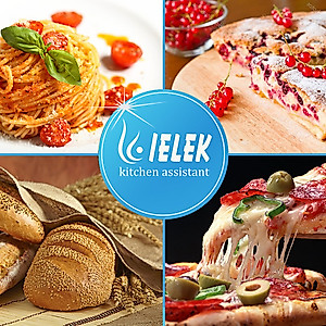 Rolling Pin Nonstick and Silicone Baking Pastry Mat Combo Kit Dough Rollers for Baking Pasta,Cookie Dough,Pastry,Bakery,Pizza