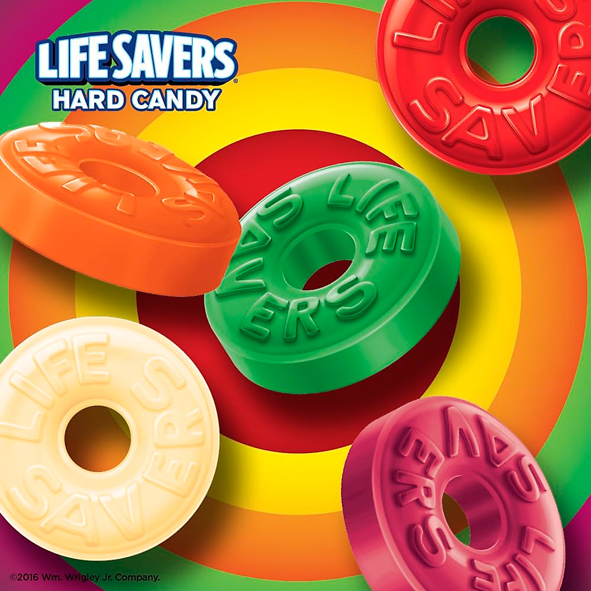 LIFE SAVERS 5 Flavors Hard Candy Bag, 6.25 Ounce (Pack of 12)
