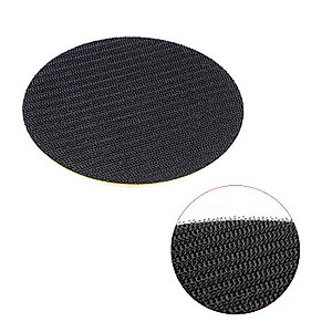 uxcell 3" Hook and Loop Backing Pad Sanding Polishing Backer Plate with M6 x 1.0 Thread for Random Orbit Sander Polisher Buffer