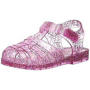 OshKosh B'Gosh Girl's Marie Jelly Sandal, Pink, 10 M US Toddler