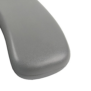 MingYi.office Vinyl Arm Pads Caps Replacement for Herman Miller Classic Aeron Office Chair Smoke Color
