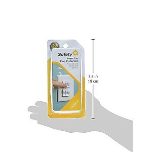 Safety 1st Press Tab Plug Protectors 36 Count (Pack of 1)