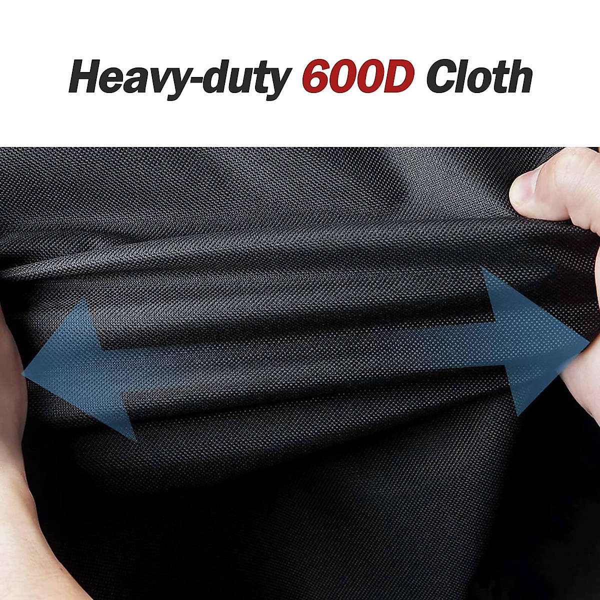 Air Conditioner Covers for Window Units Winter Outside with Double Insulation, 600D Cloth Window Air Conditioner Cover, Sewing Cuttable Window AC Cover with Adjustable Straps with Metal Buckles