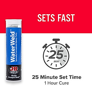 J-B Weld 8277 WaterWeld Epoxy Putty Stick - 2 oz.