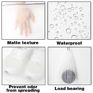 JSIWOTH 12Pcs Shoe Bags For Travel, 11.8in X 15.7in Large Clear Shoes Storage Organizer with Drawstring, Waterproof Travel Storage Bags for Packing Dust Bags for Men and Women