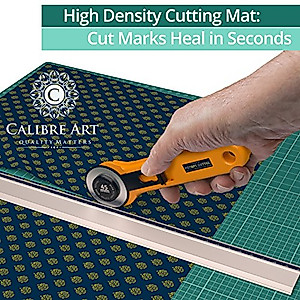 Self Healing Rotary Cutting Mat, Full 24x36, Best for Quilting Sewing | Warp-Proof & Odorless (Not From China)