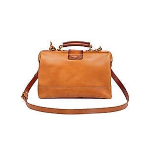 OLD TREND Genuine Leather Doctor Satchel (Chestnut)