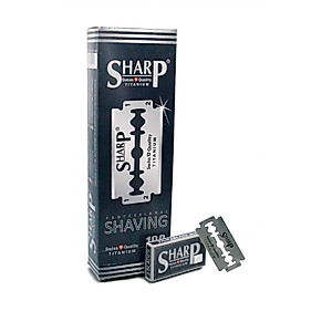 Durablade 100 Sharp Titanium Double Edge Razor Blades For Safety Razor - Men's Safety Razor Blades For Shaving For Men For A Smooth And Clean Shave (1 Year Supply)