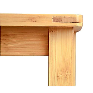 RANDEFURN Shower Bench 24'' Shower Chair with Shelf, Bathroom Bench,Shower Benches for InsideShower, Shoe Organizer or Entryway Bench 24x15x18.2 Inches