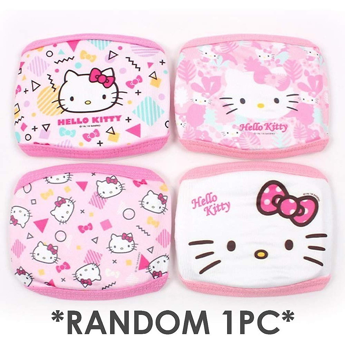 Hello Kitty Kids Winter Anti Dust Face Cotton Mask : Random 1pc