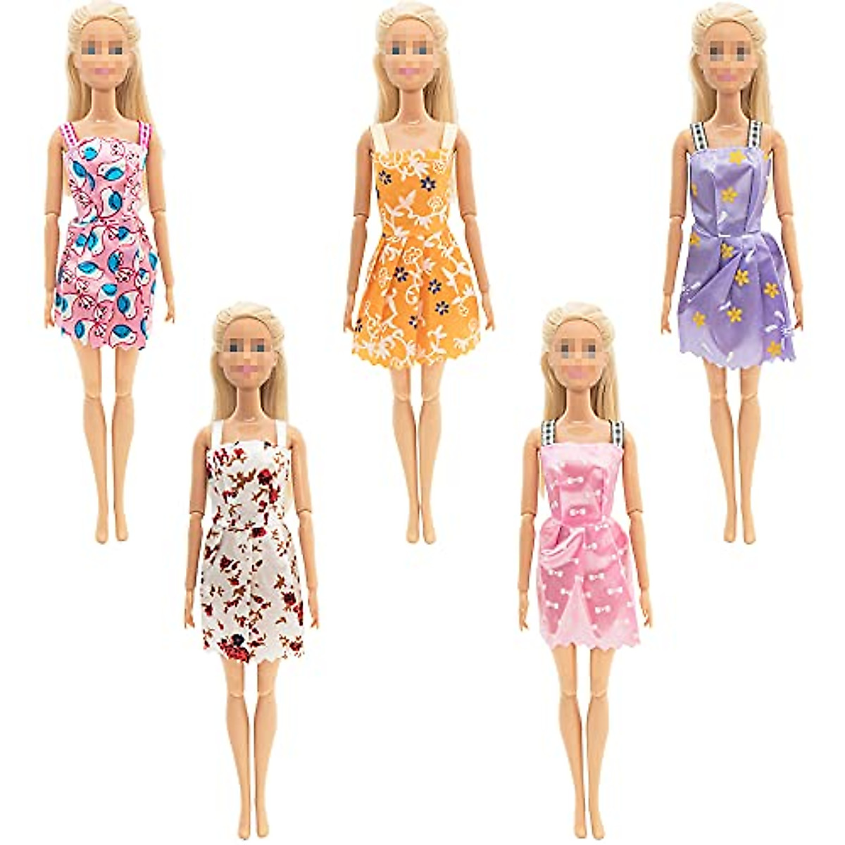 SOTOGO 110 Pieces Doll Clothes and Accessories for 11.5 Inch Girl Doll Different Occasions Include 20 Pieces Handmade Doll Outfits Fashion Doll Dresses Party Doll Gowns and 90 Pieces Doll Accessories