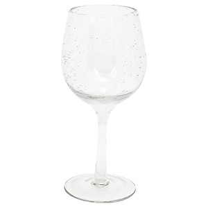 TAG True Living Perfectly Clear Bubble 15 ounce Tall Stemmed Glass Set of 6, Wine