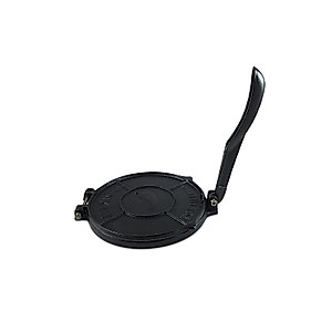 Heavy-Gauge Manual Reastaurant Cast Iron Flour Corn Tortilla Press Maker by Smart Cook