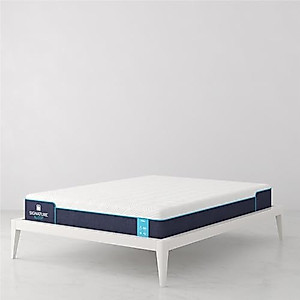 Signature Sleep Bliss 8 Inch Charcoal Cool Gel Memory Foam Mattress-in-a-Box, Medium-Firm, Certipur-US and Oeko-TEX, Queen