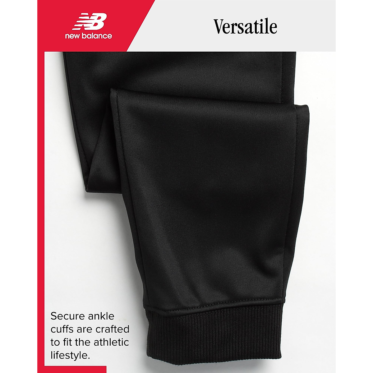 New Balance Boys’ Sweatpants – 4 Pack Active Tricot Jogger Sweatpants – Performance Track Pants with Pockets for Boys (4-20), Size 14-16, Lead/Raincloud