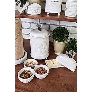 Mud Pie Door Knob Butter Dish