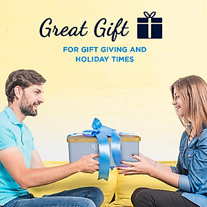 Baking & Beyond Bread Box with Bamboo Cutting Board Lid, 13"x7.5"x5" Space-Saving Bread Box for Kitchen Countertop, Bread Storage Container Holder, Bread Keeper Bin - Fresh Loaves, Black