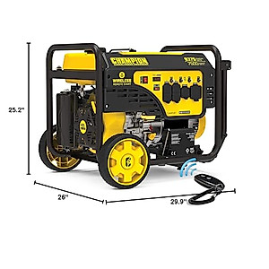 Champion Power Equipment 201004 9375/7500-Watt Portable Generator, Wireless Remote Start