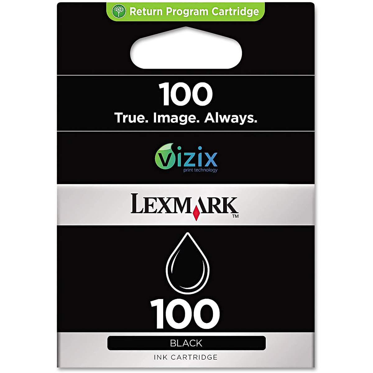 Lexmark standard yield 100 ink cartridge-Black