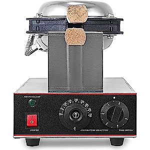 Bubble Waffle Maker, Commercial Waffle Maker, Electric Egg Cake Machine, Nonstick Electric Waffle Maker Machine, 30PCS Electric Egg Cake Machine, Temperature 50-250℃