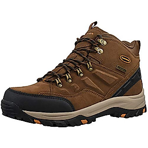 Skechers Men's Relment Pelmo Brown Chukka Boot 11.5 M US