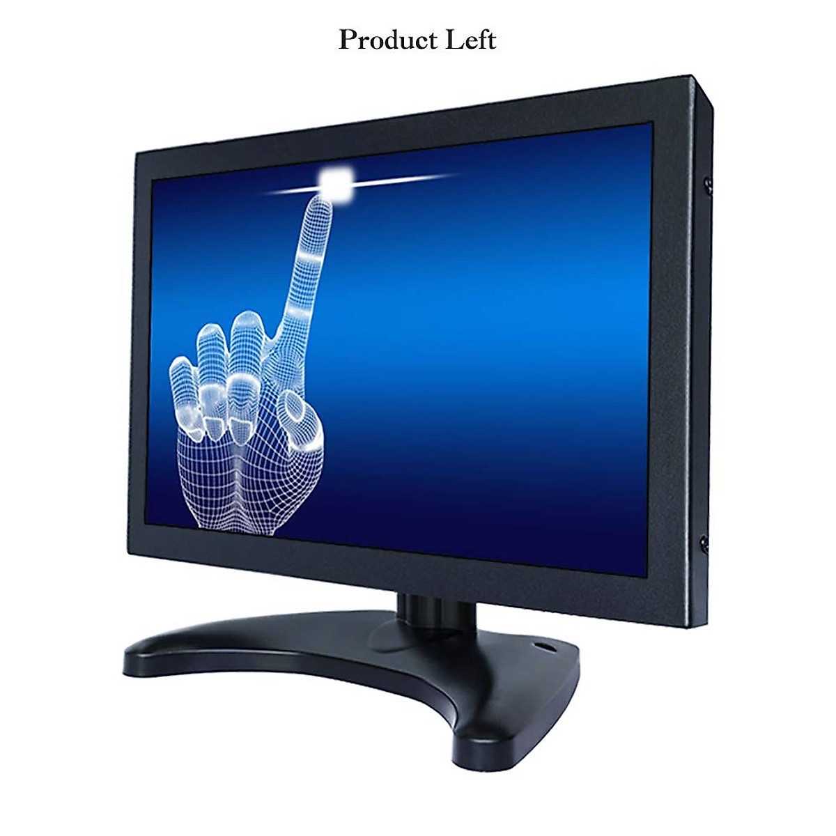 iChawk 10.1" inch PC Display 1920x1200 16:10 IPS Widescreen 720p 1080p Full HD HDMI-in VGA USB Metal Shell Driver Free Ten-Point Capacitive Touch Monitor LCD Screen with Built-in Speaker W101MT-59HC