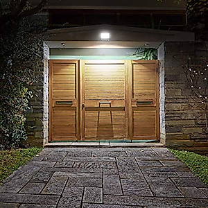 LE LED Flood Lights Outdoor 50W, 4200LM 5000K Daylight White Super Bright Lighting, IP65 Waterproof, Flexible Stand Outdoor Floodlights for Garden, Yard, Party and Patio, 2 Pack