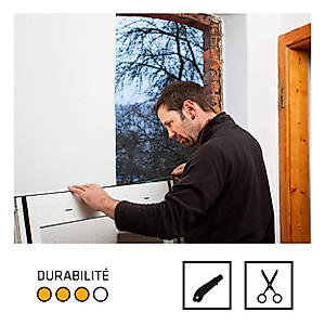 Sika Pre-Compressed Adhesive Foam for Sealing Joinery, 15 3-7 mm x 8 m