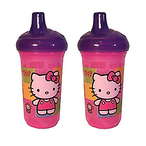 Set of 2 Munchkin Hello Kitty 9 Ounce Sippy Cups