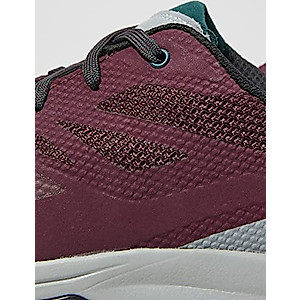 Salomon Outline Hiking Shoes for Women, Wine Tasting/Quarry/Green Gables, 6