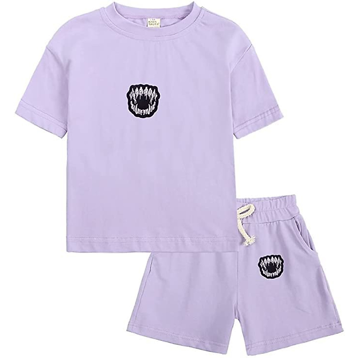 Punk Skull Embroidery Patch Vampire Teeth & Mouth Black Cartoon Embroidered Iron On Patch Sexy Vampire Lips Sticker Craft Fabric Accessory Sewing Jacket Polo T-Shirt Hat Bag Clothing Accessories