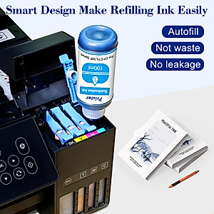 Pristar Sublimation Ink for EPS Ecotank ET 2803 ET-2850 ET-8550 ET-2800 ET 2720 ET 2760 ET-15000 ET-3760 4800 ET-2400 ET-2750 ET-5170 400ml Supertank Printer Autofill Ink for Sublimation Transfer