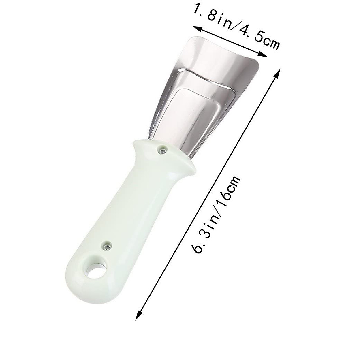 Ruluti Stainless Steel Refrigerator Ice Scraper Removal Deicing Tool Freezer Defroster Kitchen Gadgets