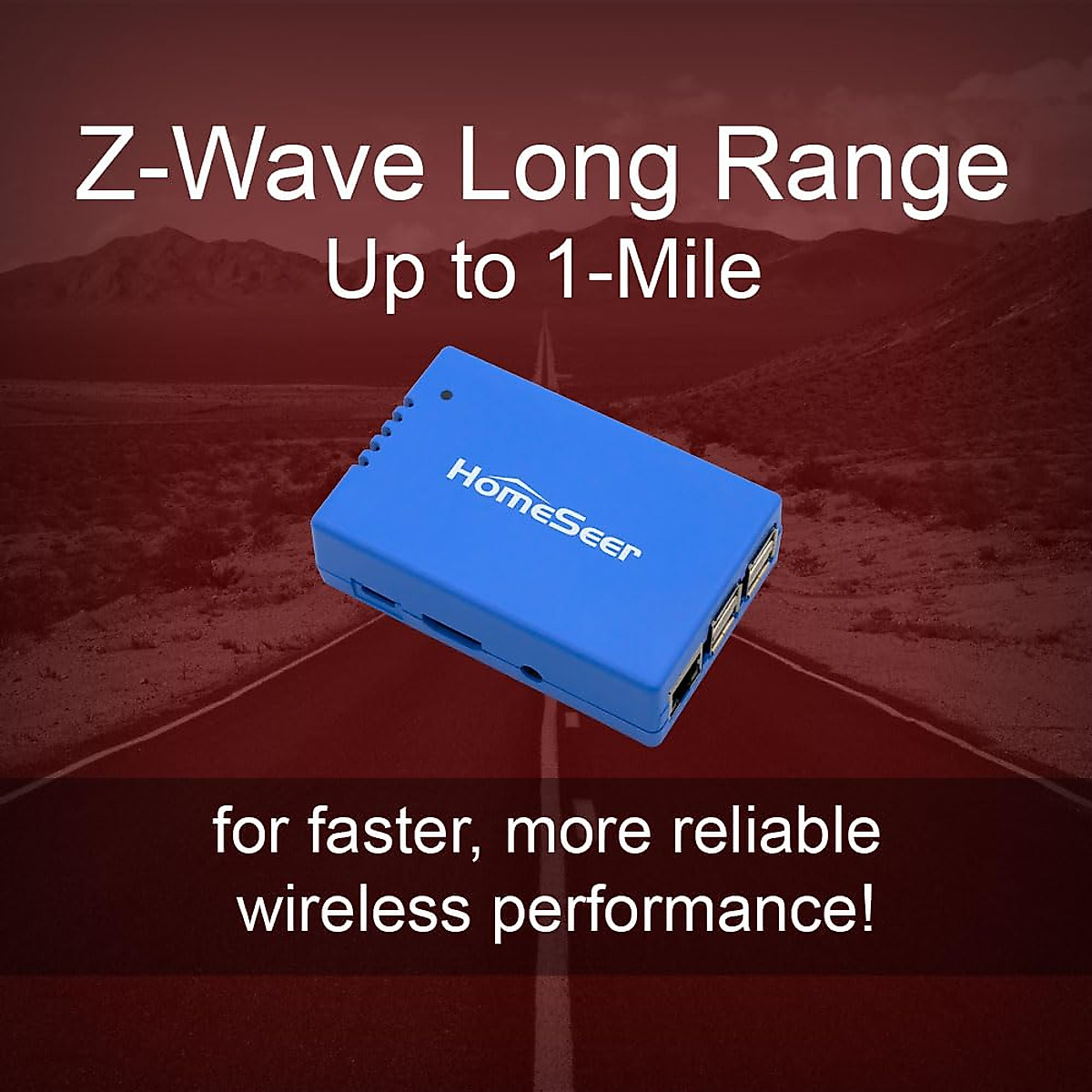 HomeSeer HomeTroller Pi G8 Smart Home Hub, 800 Series Long Range Radio, Compatible with Z-Wave, Zigbee, Tuya, HUE, Nest, Ecobee and Much More, Locally Managed Automations