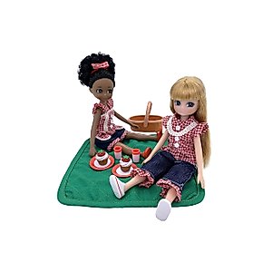 Lottie Picnic in The Park Dolls | Toys for Girls and Boys | Muñecas y Accesorios | Gifts for 3 4 5 6 7 8 Year Old | Small 7.5 inch