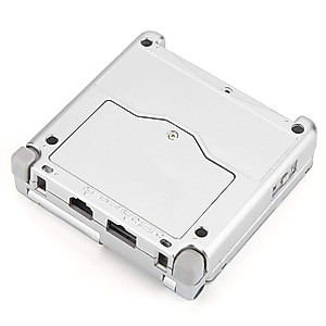 Portable ABS Protective Case Repair Parts Kit Stain Resistant for Nint-endô Gàme Bôy Advance GBà SP (Silver)