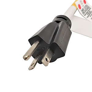 Parkworld 884852 RV Pig-Tail Generator 20A Male to RV 30A Straight Female Adapter Cord, NEMA 5-20P to TT-30R (2FT)