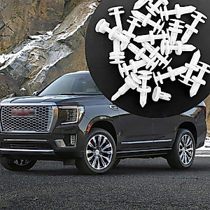 NTNEV 50 Pcs Automotive Door Panel Retainer Clip, Replacement for GM 15960325, Compatible with GMC Truck Chevrolet Cadillac