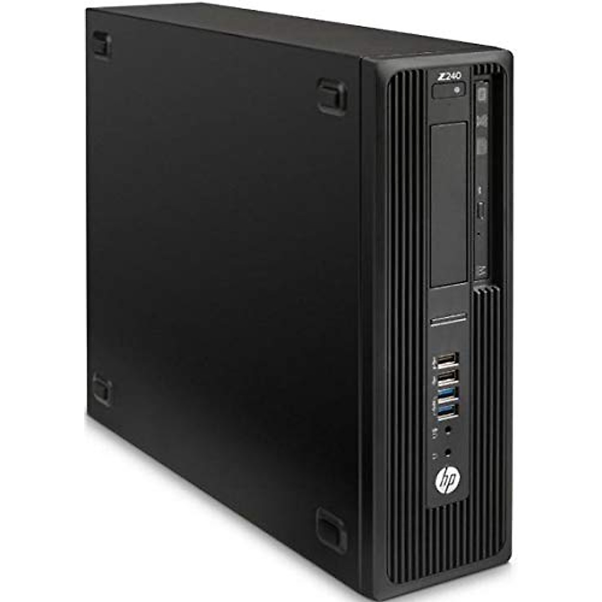 HP Z240 Workstation SFF Desktop PC, Intel Core i5-6500 Upto 3.60GHz, 16GB RAM, 512GB SSD, AMD Radeon HD 8570 1GB 4K, DisplayPort, HDMI, DVI, AC Wi-Fi, Bluetooth - Windows 10 Pro (Renewed)