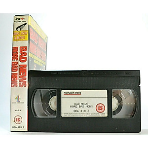 Bad News/More Bad News (Comic Strip Classics) - Music Comedy - Rik Mayall - VHS