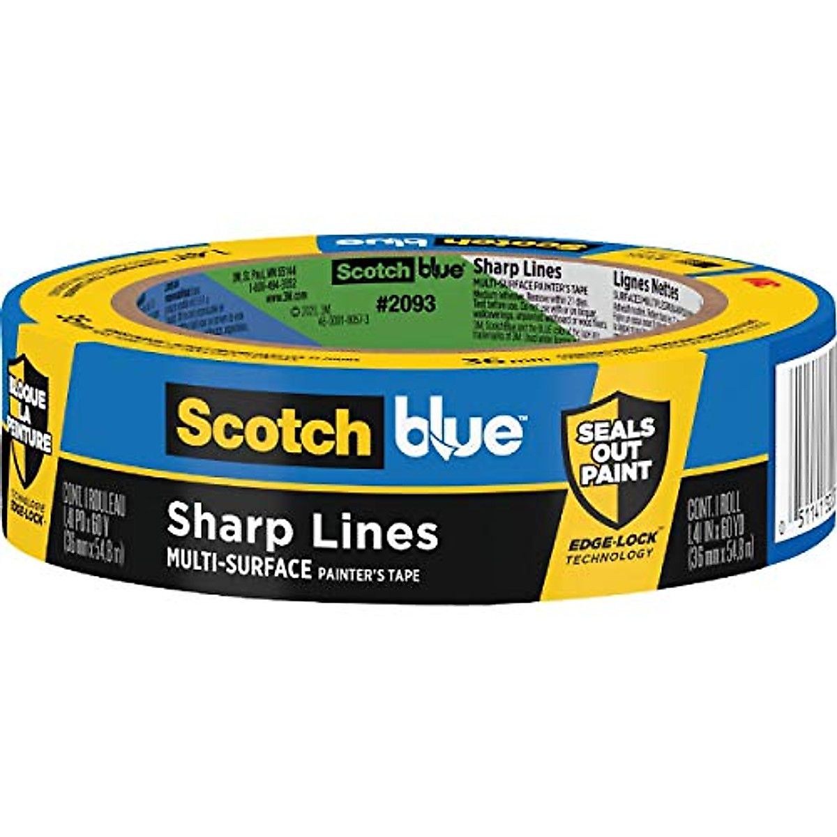 Scotch blue with Edge-Lock Multi-surface Painter's Masking Tape
