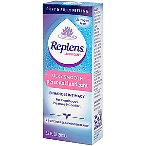 Replens Silky Smooth Personal Lubricant 2.7 fl oz bottle
