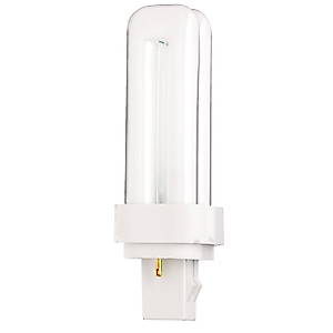 Satco S8320 4100K 13-Watt GX23-2 Base T4 Quad 2-Pin Tube for Magnetic Ballasts, Cool White