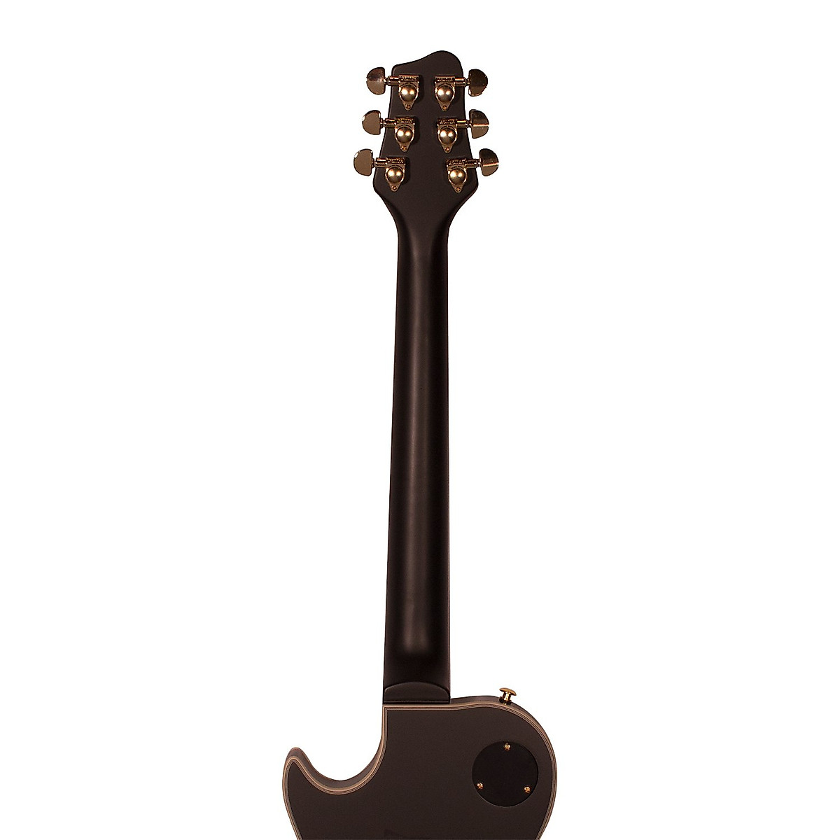 Sawtooth Heritage Series Maple Top Electric Guitar, Satin Black