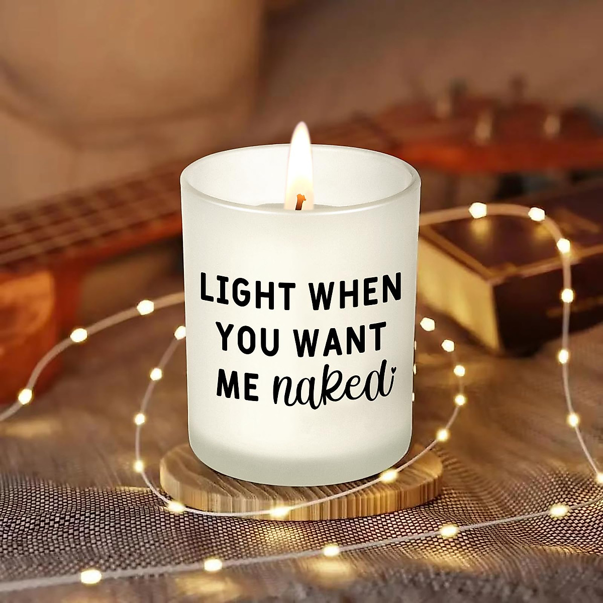 Christmas Gifts for Him Boyfriend Husband Men Couples Gift Ideas, Funny Stuffers for Stocking, I Love You Gifts for Him Anniversary Birthday Gifts for Boyfriend Romantic Gifts for Husband Men, Candles